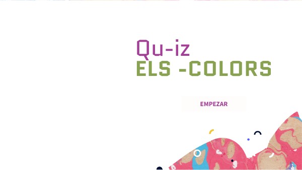 QUIZ COLORS | Genially