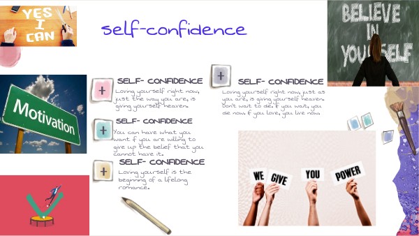 SELF- CONFIDENCE | Genially