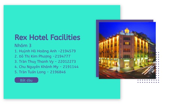 Rex Hotel | Genially