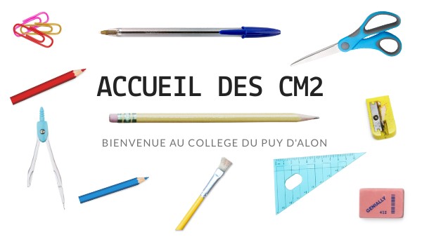 Accueil CM2 | Genially