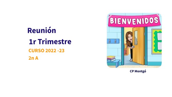 PRESENTACIÓN GENIAL INICI CURS