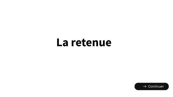 La retenue 6ème | Genially