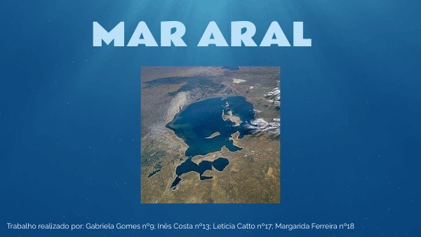 O MAR ARAL | Genially