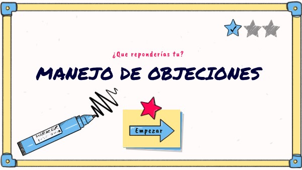 MANEJO DE OBJECIONES | Genially