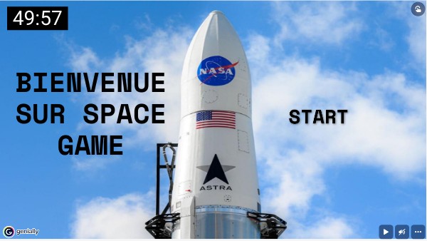 Space game | Genially