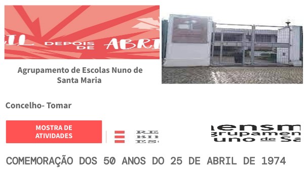 AE Nuno de Santa Maria - Tomar | Genially