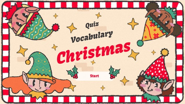 Christmas vocabulary | Genially