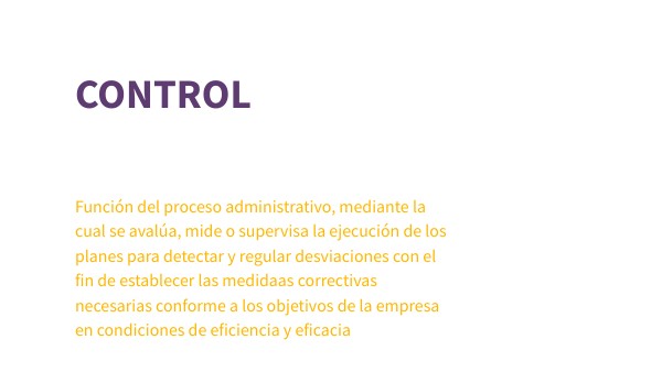 CONTROL