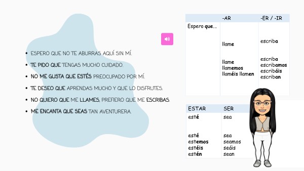 subjuntivo B1 | Genially