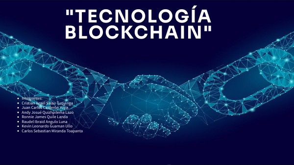 Presentación Blockchain no | Genially