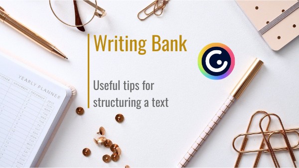 writing bank | Genially