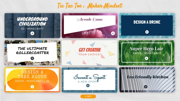 TicTacToe - Maker Mindset | Genially