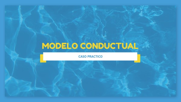 modelo conductual