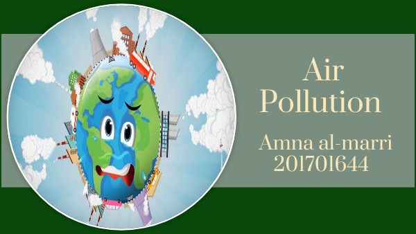 Air pollution | Genially