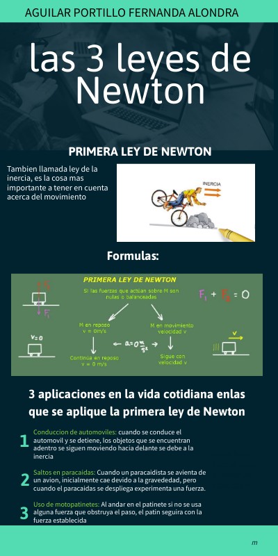 INFO ley3 newton | Genially
