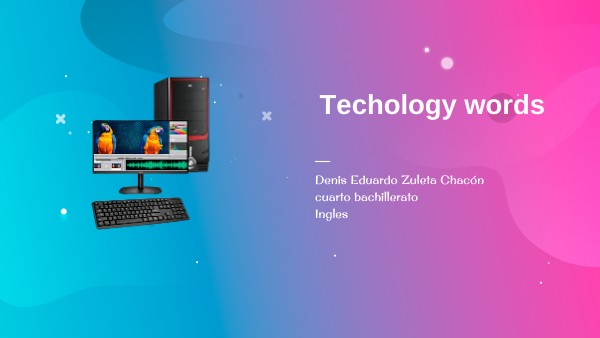 techology words | Genially