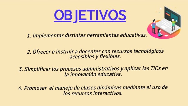 OBJETIVOS DE PLATAFORMAS VIRTUALES | Genially