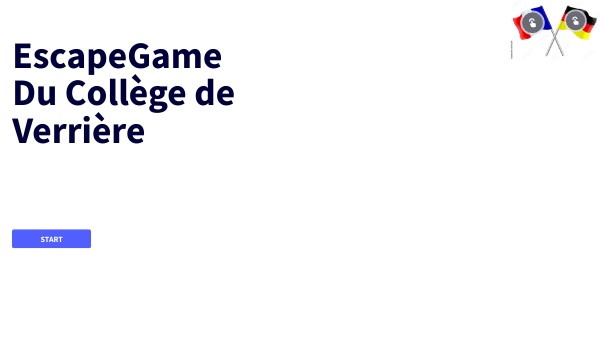 ESCAPE GAME VERRIERE FR | Genially