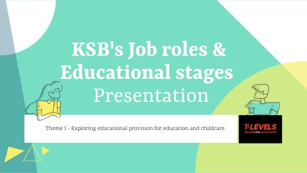KSB, Job roles and education stages. | Genially