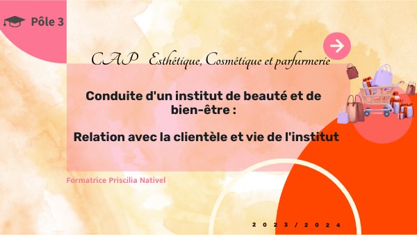 CAP Esthétique, Cosmétique et Parfumerie