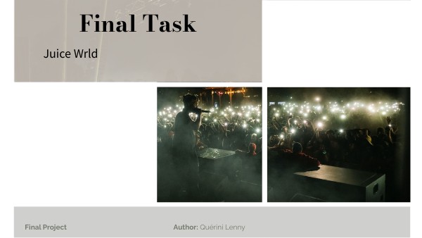 Final Task juice wrld | Genially