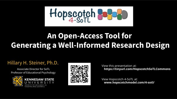 SoTL Commons Hopscotch 4-SoTL | Genially