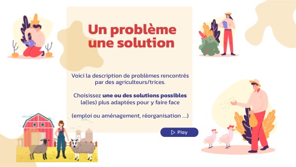 Quiz un problème une solution