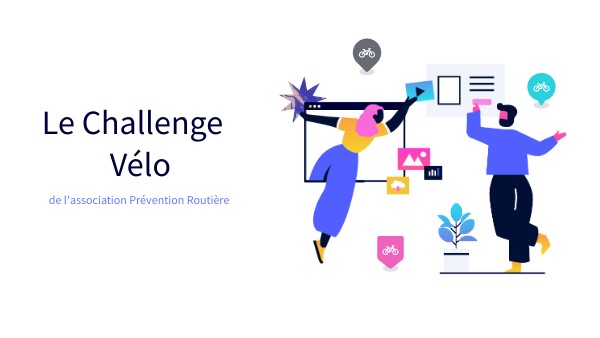 Challenge Vélo présentation | Genially