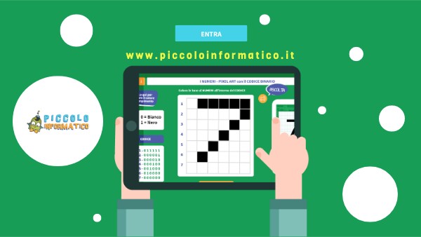 PIXEL ART - Numero 7 - B e N | Genially