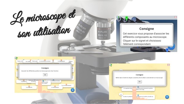 Le microscope et son utilisation | Genially