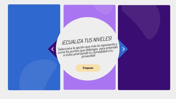 ¡Ecualiza tus niveles! | Genially