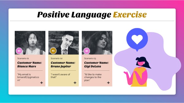 Positive Lang Exercise