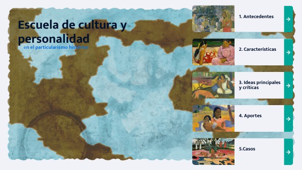 Escuela de cultura y personalidad | Genially