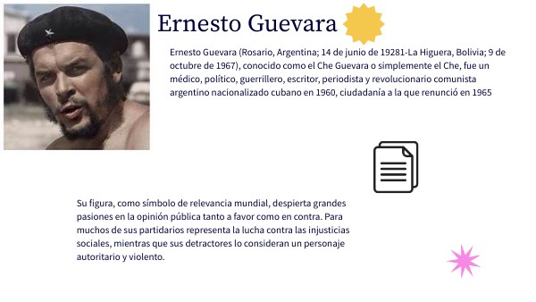 CHE GUEVARA | Genially