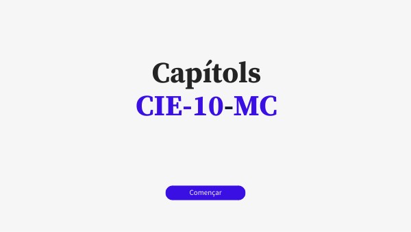 Capítols CIE-10 -MC | Genially