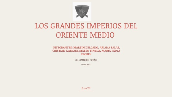 Los grandes imperios de la historia Los imperios de Oriente Medio ...