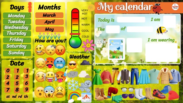 Spring Calendar | Genially