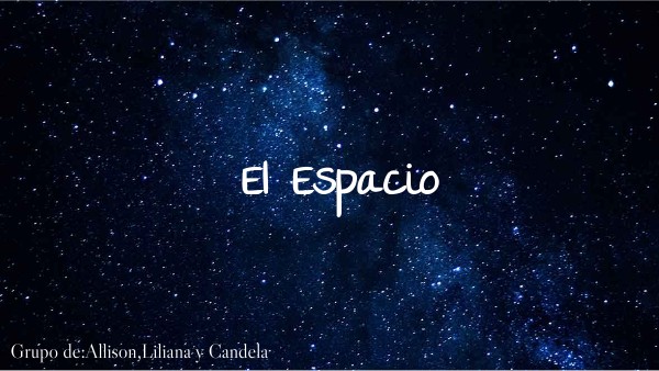 El Espacio_Allison,Candela i Liliana