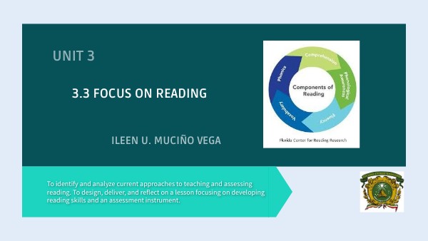 3.3 FOCUS ON READING | Genially