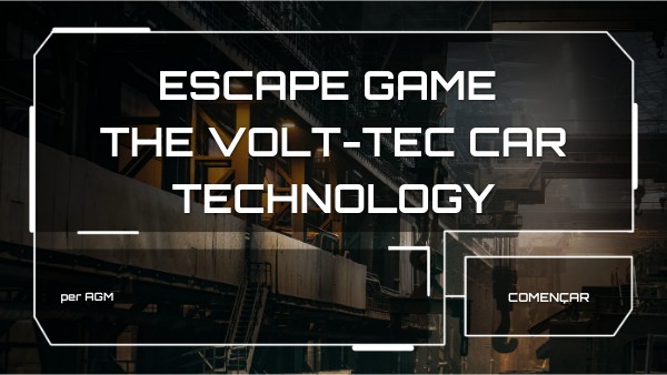 ESCAPE GAME Volt-Tec car | Genially