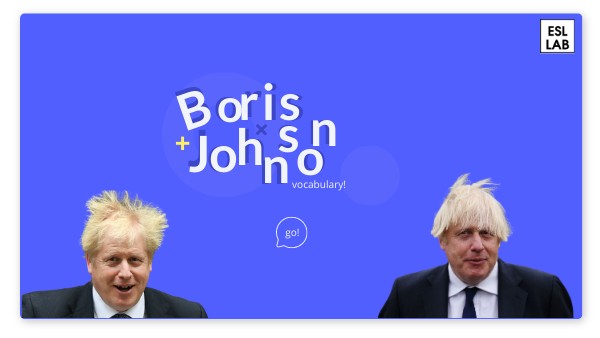 Boris Johnson_vocabulary | Genially
