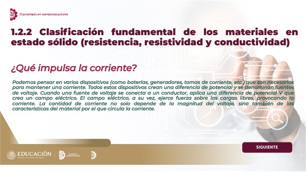 1.2.2 Clasificación fundamental de los materiales en estado sólido | Genially