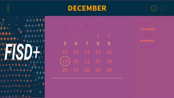 E1 ADV FISD+ CALENDAR 2022 | Genially