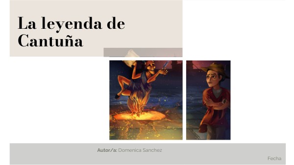 Leyenda de Cantuña | Genially