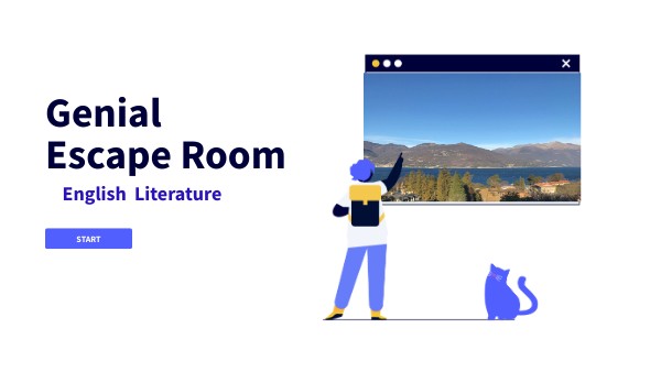 GENIAL ESCAPE ROOM English Literature | Genially