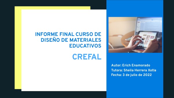 Informe Final Curso Crefal