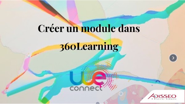 Créer un module dans 360Learning | Genially