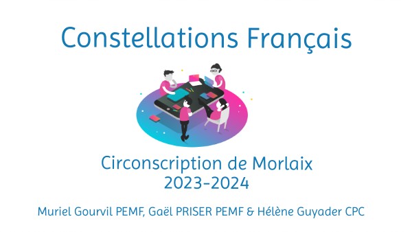 Réunion 1 - Constellation - Cycle 1 | Genially