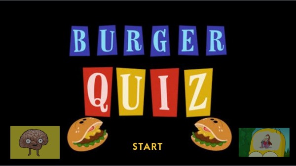 Burger quiz - cerveau