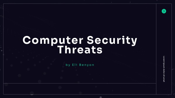 Computer security threats